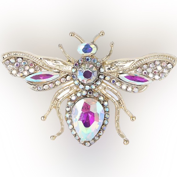 Accessories | Dazzling Crystal Insect Brooch | Poshmark